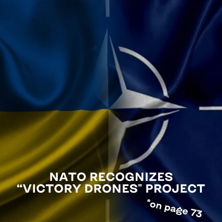 NATO recognizes the "Victory Drones" project - Dignitas